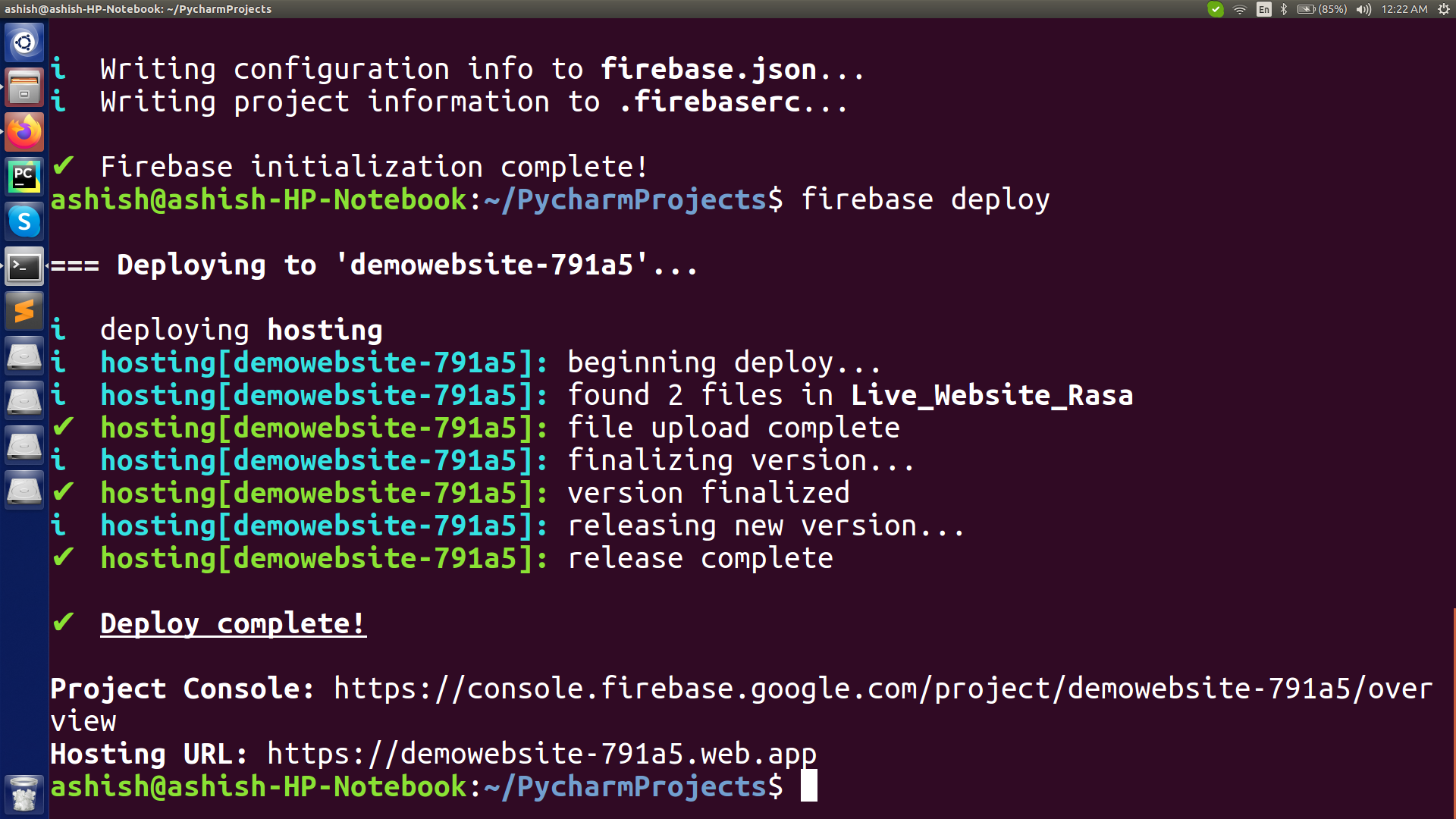 EASIEST WAY 2 HOST A WEBSITE ON FIREBASE FOR FREE – Innovate Yourself