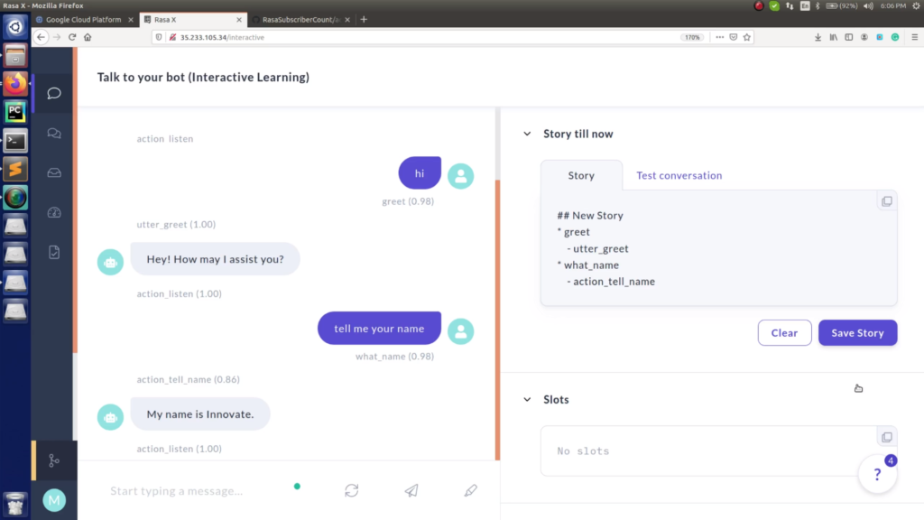 EASY STEPS TO DEPLOY ACTION SERVER WITH RASA X | GOOGLE CLOUD PLATFORM | PART 3 - Innovate Yourself